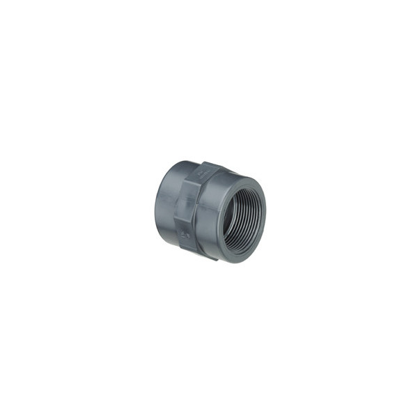 PVC Gevind Muffe 1"